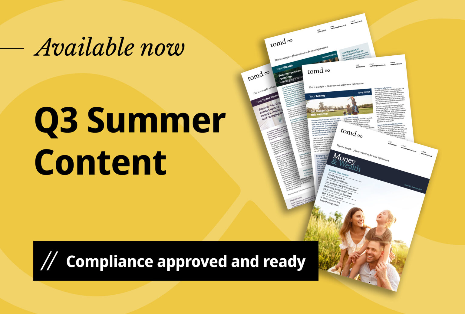 TOMD - Your preferred marketing partner